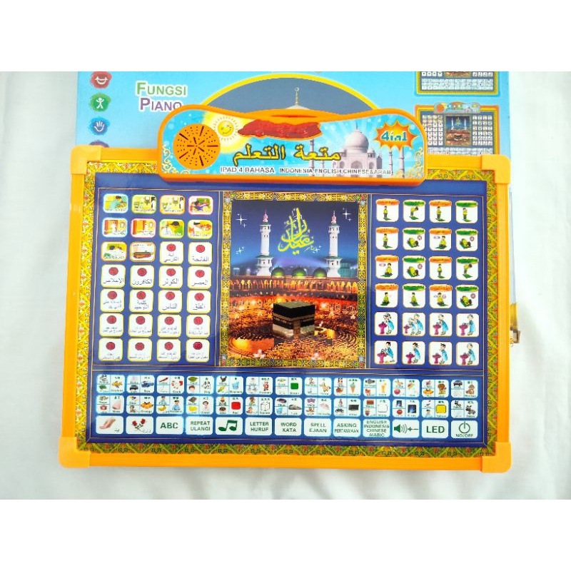 Jual mainan iPad papan tulis 4bahasa | Shopee Indonesia