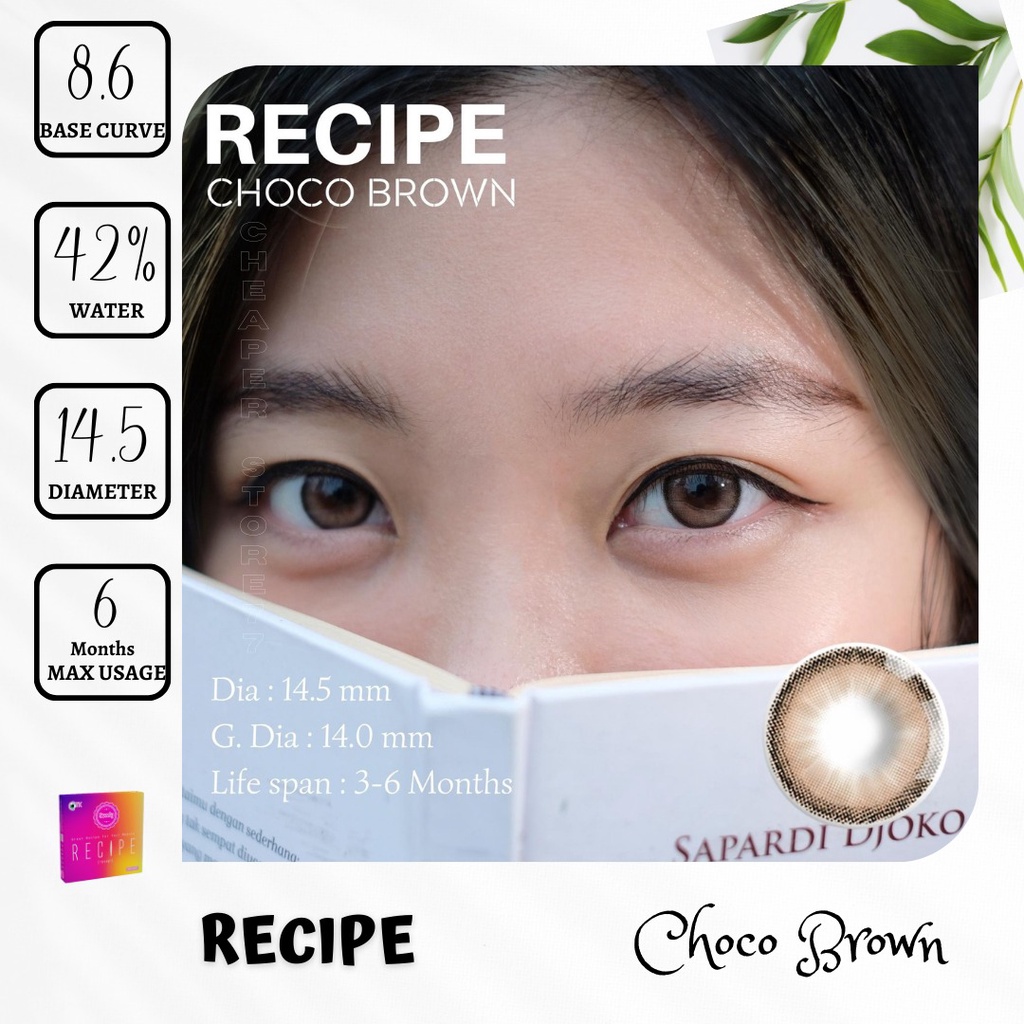 Jual SOFTLENS RECIPE DIA. 14.50MM BY CTK - MINUS -0.50 SD -3.00 ...