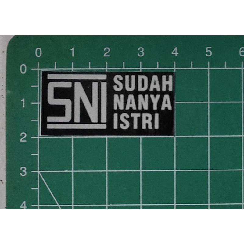 Jual sticker decal plesetan sni | Shopee Indonesia
