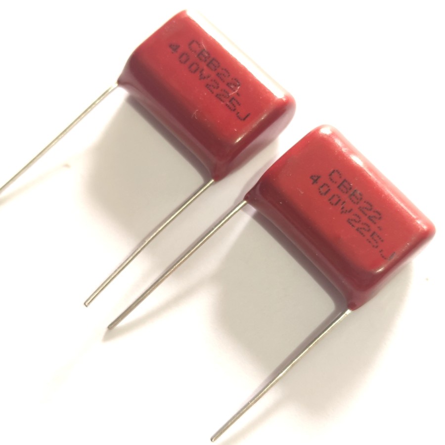 Jual KAPASITOR MILAR 2.2UF 400V / capacitor mylar 225J 400V / 225 ...