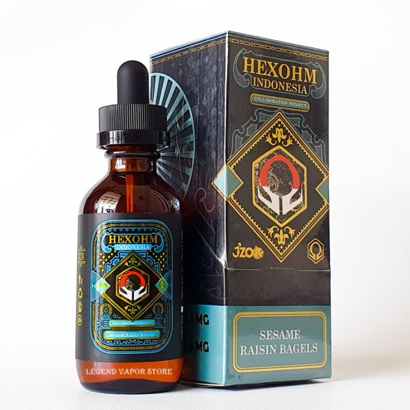 Jual FREEBASE - LIQUID HEXOHM INDONESIA V2 Sesame Raisin Bagels 60ML ...