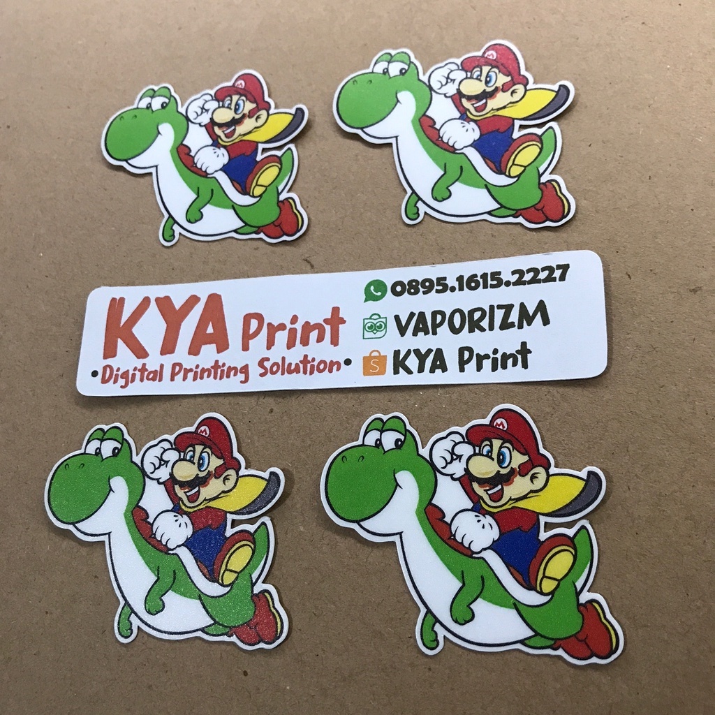 Jual Super Mario & Yoshi Premium Stiker | Shopee Indonesia