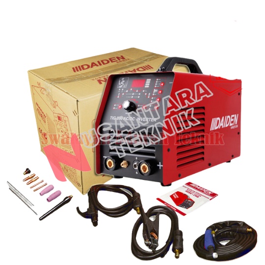 Jual DAIDEN ACDC 200 Mesin Las Inverter TIG AC DC Welding Argon AC/DC 200A | Shopee Indonesia