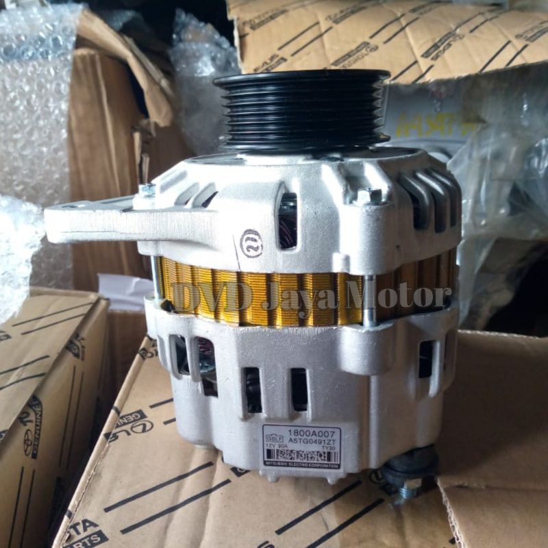 Jual Alternator Assy Dinamo Mitsubishi Triton 2.5cc 2500cc 1800A007 12V ...