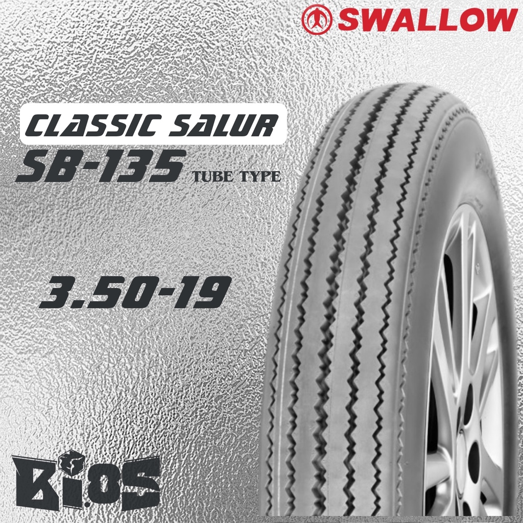 Jual SWALLOW CLASSIC SB-135 BAN SALUR RING 17 18 19 BAN MOTOR CUSTOM ...