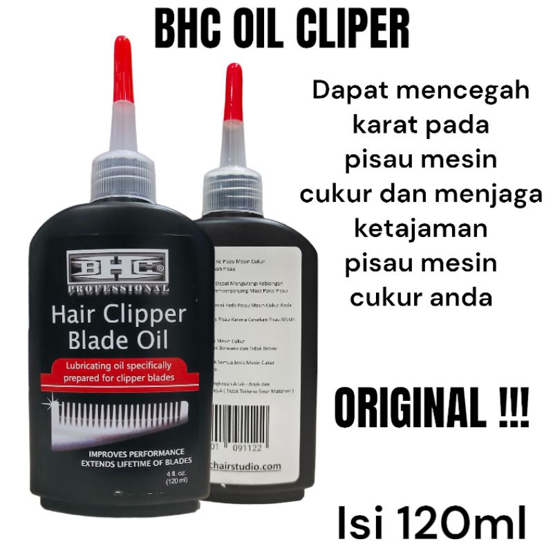 Jual BHC BLADE OIL CLIPPER oil clipper original pelumas pisau mesin ...