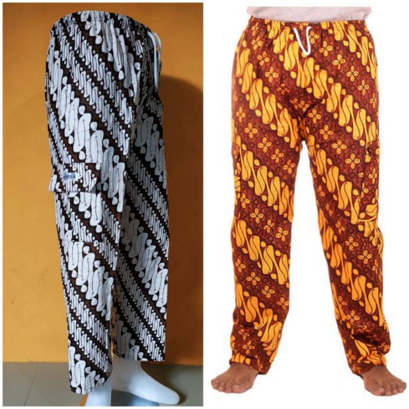 Jual TOKO ALZIGA - celana batik pria - celana boim - celana batik ...