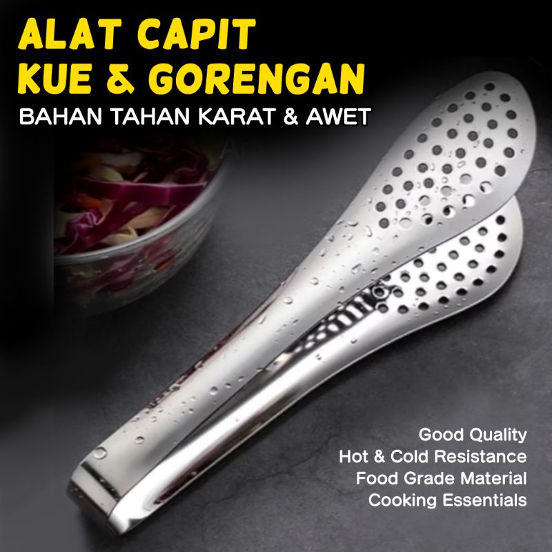 Jual Penjepit Alat Capitan Kue Dan Gorengan Bahan stainless steel ...
