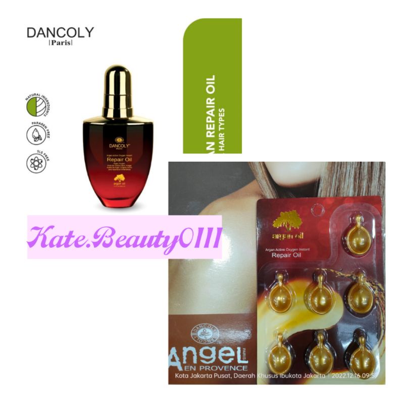 Jual Vitamin Argan Repair Oil Dancoly | Shopee Indonesia