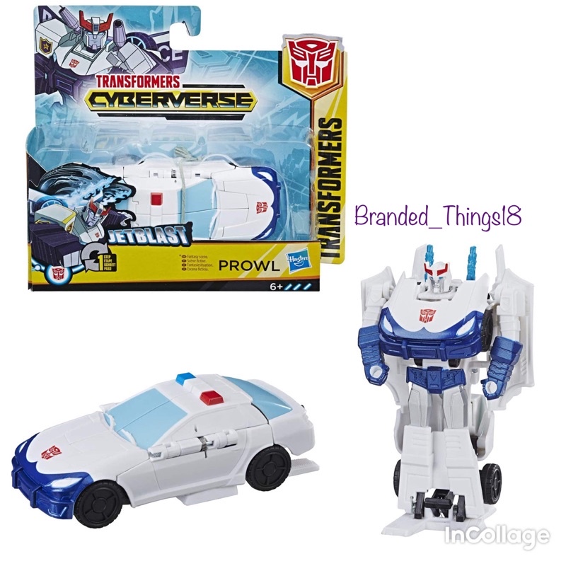 Jual Transformers Jet Blast Prowl Transformer Autobot Robot Police Car ...