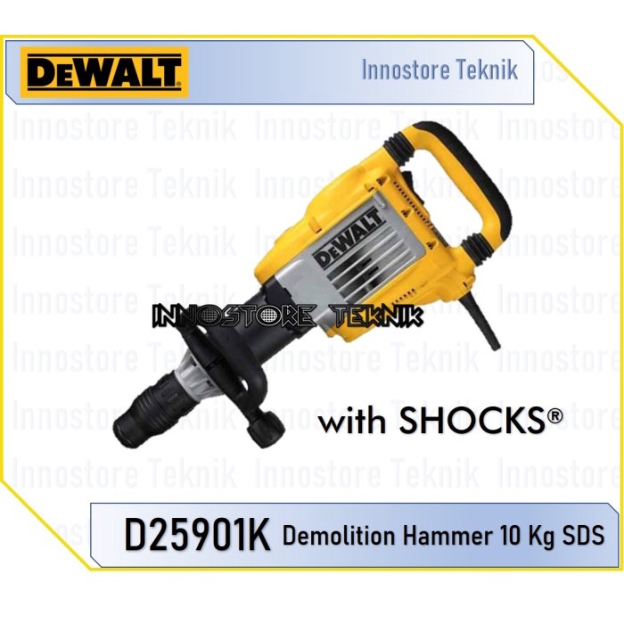 Jual Mesin Bobok Demolition Hammer Dewalt D25901K 25901 SDS MAX 10 Kg 1500W | Shopee Indonesia