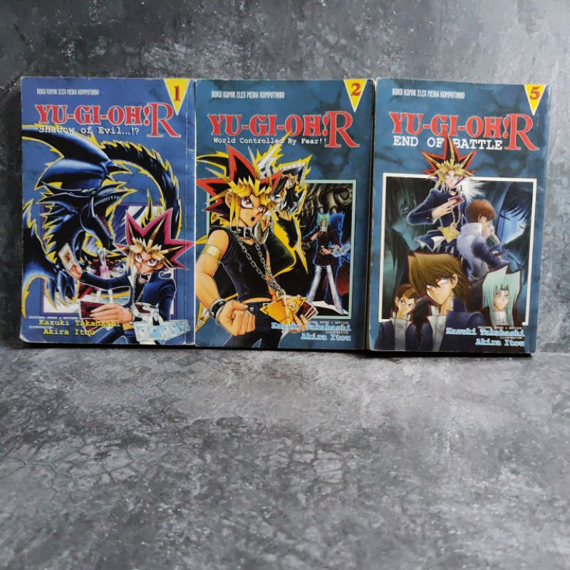 Jual Buku / Komik Yu-Gu-Oh!R, Edisi 1,2,5, Kazuki Takahashi, Akira Itou ...