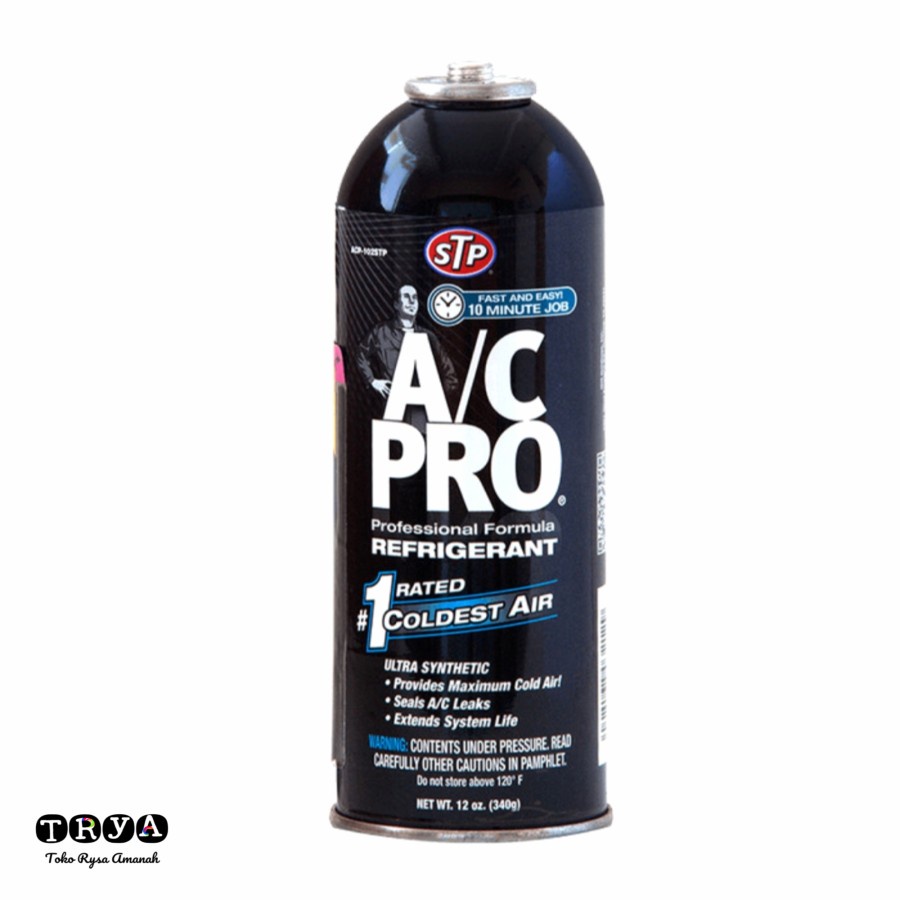 Jual A/C AC PRO REFRIGERANT FREON R-134A R134A REFILL 340 g | Shopee ...