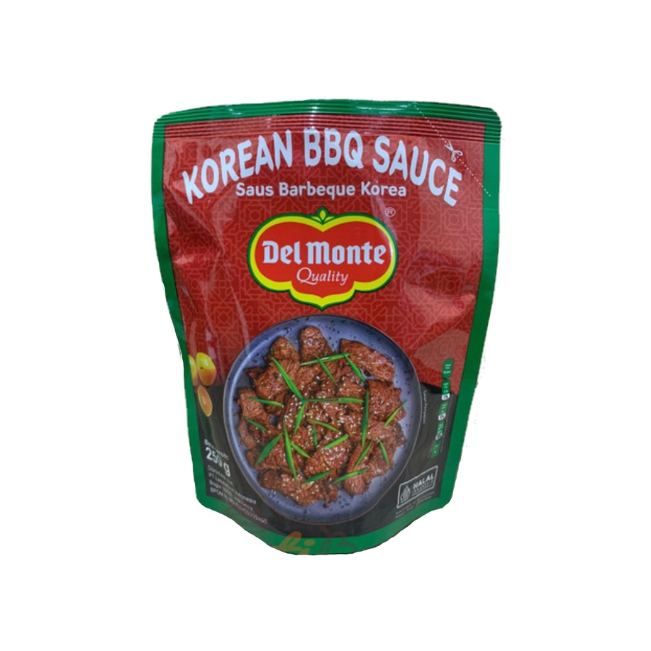 Jual Delmonte Korean Bbq Sauce Pouch 250 gr | Shopee Indonesia