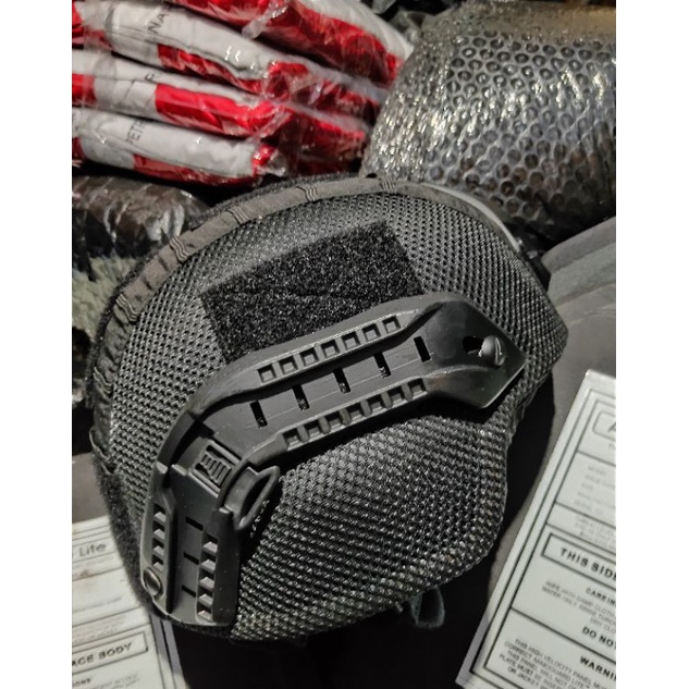Jual Helm LEVEL 3A tactical mich 2000/2001 plus rail dan cover helm ...
