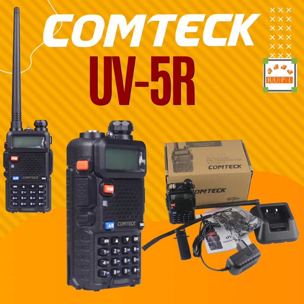 Jual HT Comteck UV-5R Dual Band VHF - UHF Radio FM Promo | Shopee Indonesia