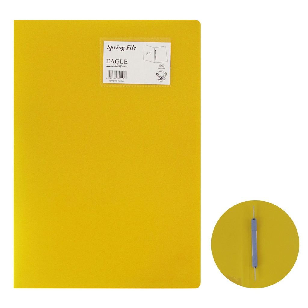 Jual EAGLE Map Spring / Spring File / Map Plastik Snelhecter F4 (Folio ...