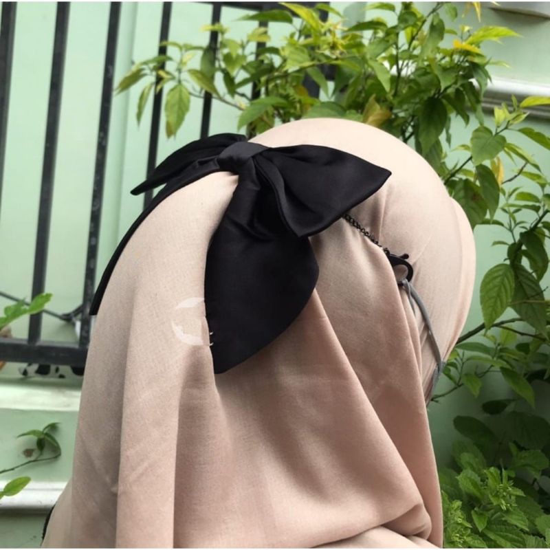 Jual Konektor Strap Masker Pita Hijab Besar Satin Ribbon Strap Mask ...