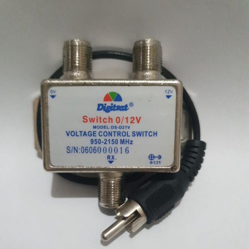 Jual Switch Parabola Controlled 4 LNB 4x1 1receiver 2 Output 4 Output ...