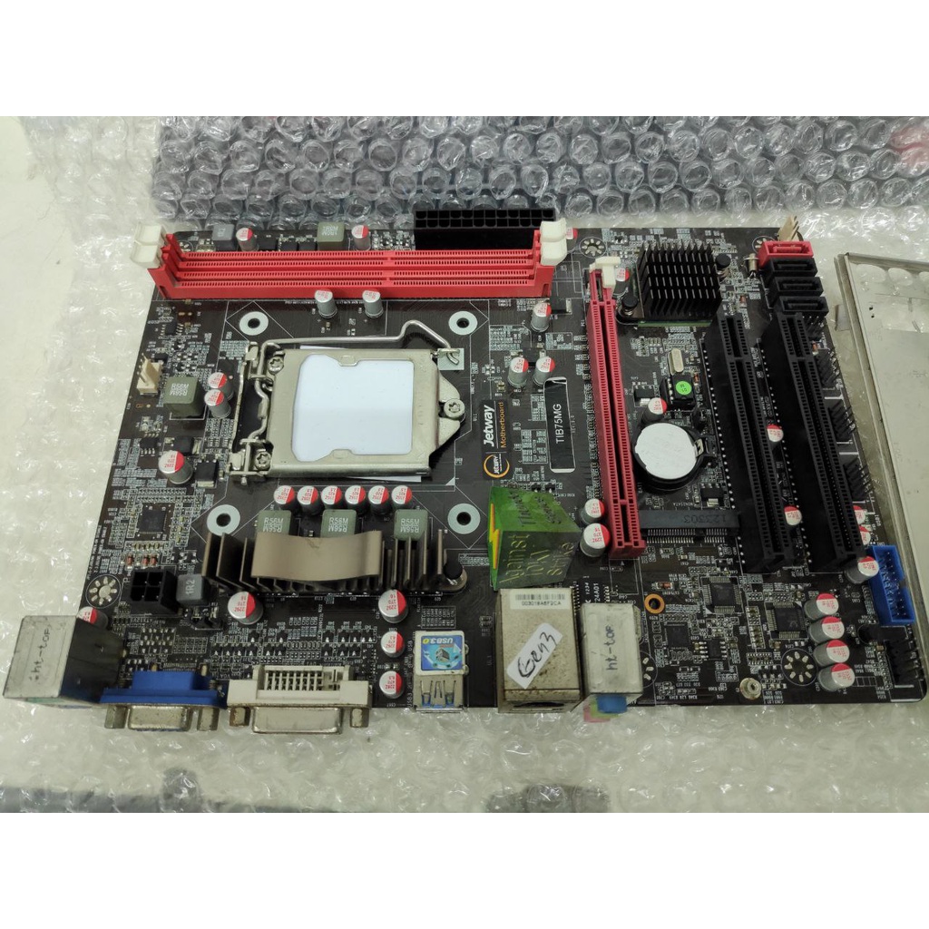 Jual MAINBOARD B75 JETWAY TIB75MG LGA 1155 DDR3 USB 3.0 MOTHERBOARD B75 ...