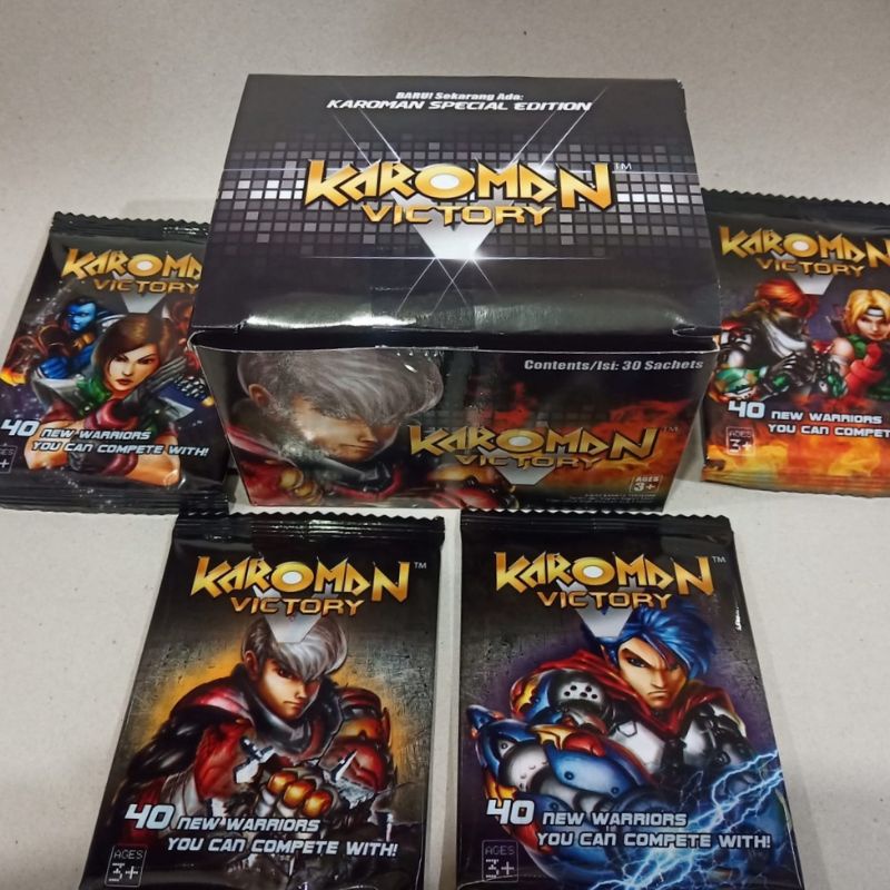 Jual Mainan Kartu 3D Karomen 1 Box Isi 30 Pcs / Mainan Anak | Shopee ...