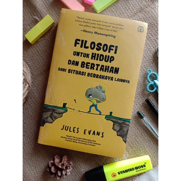 Jual ORIGINAL - Filosofi untuk Hidup dan Bertahan Dari Situasi Berbahaya Lainnya | Shopee Indonesia