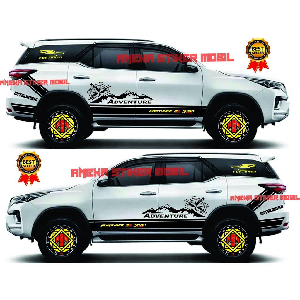 Jual Stiker Mobil Fortuner GR Stiker Mobil Fortuner GR Untuk Semua ...