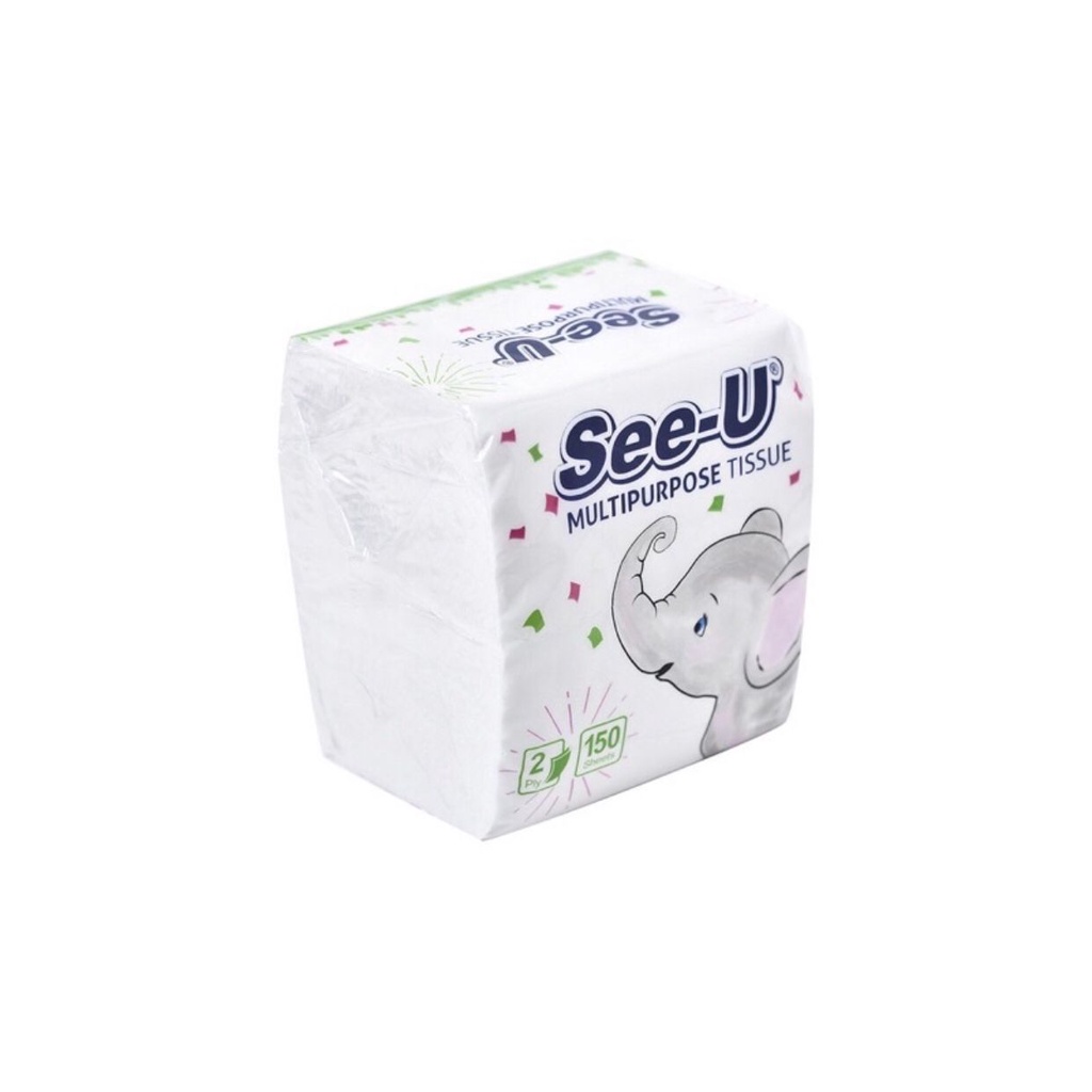 Jual Tissue see u Pop Up Gajah/Tisu see u eco multipurpose/Tisue Meja ...
