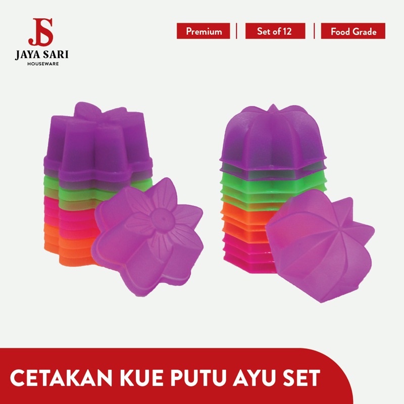 Jual Cetakan Pudding Kue Putu Ayu Bento 1 set isi 12pcs | Shopee Indonesia