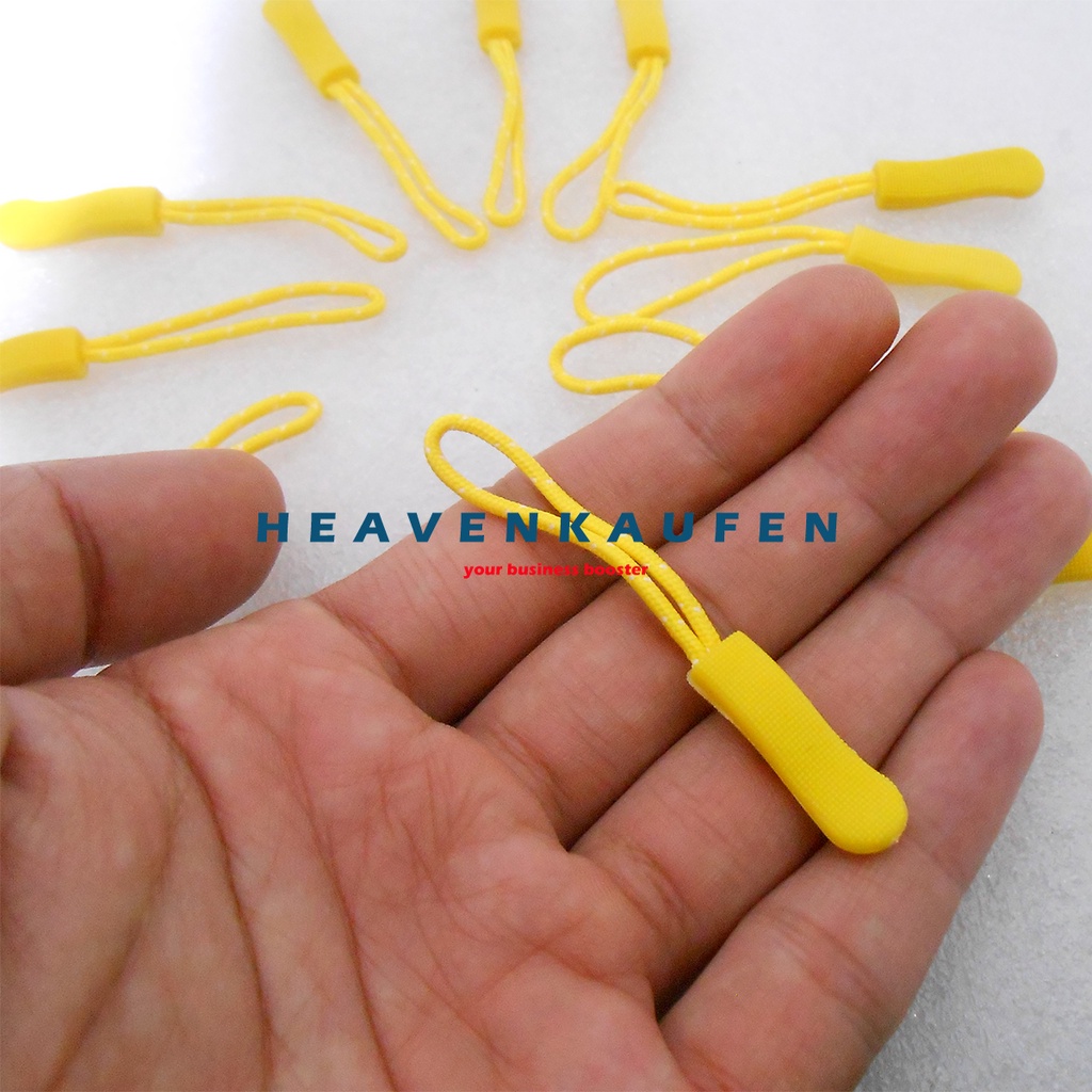 Jual Zipper Puller Warna Kuning Variasi Tarikan Kepala Resleting Tas ...