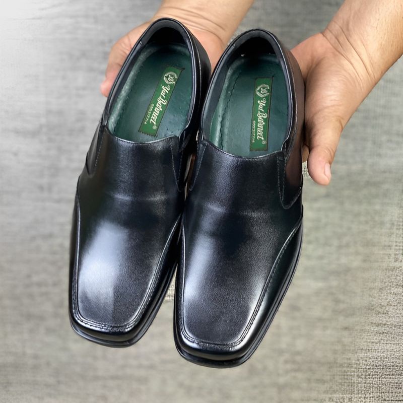Jual Sepatu Pantofel Pria Kulit Asli YALBARNEET 552 Pantopel kerja ...
