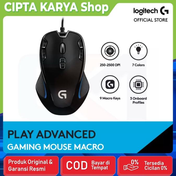Jual Mouse Gaming Logitech G300S Optical Gaming Mouse Garansi Resmi | Shopee Indonesia
