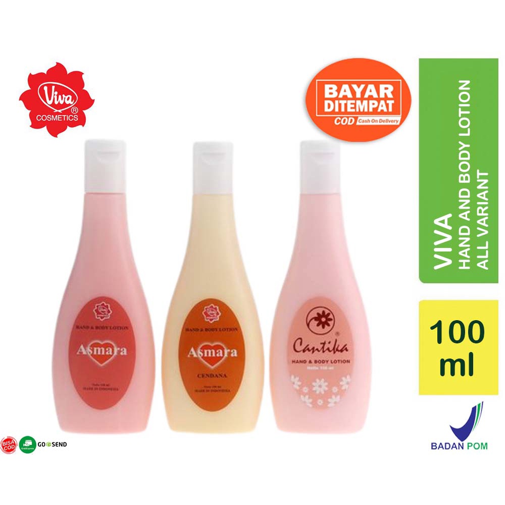 Jual [100ML | LOTION] [BPOM] VIVA Hand Body Lotion 100ml / Cantika ...