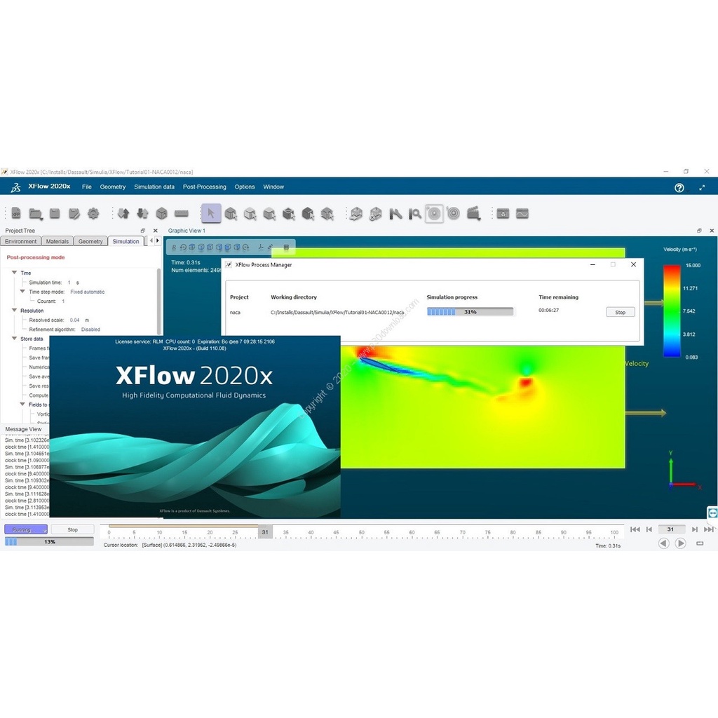 Jual Dassault Systemes SIMULIA XFlow 2022 Build 116.00 | Shopee Indonesia