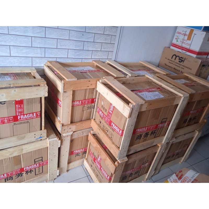 Jual Palet kayu besar ukuran gelas packing tambahan barang pecah belah ...