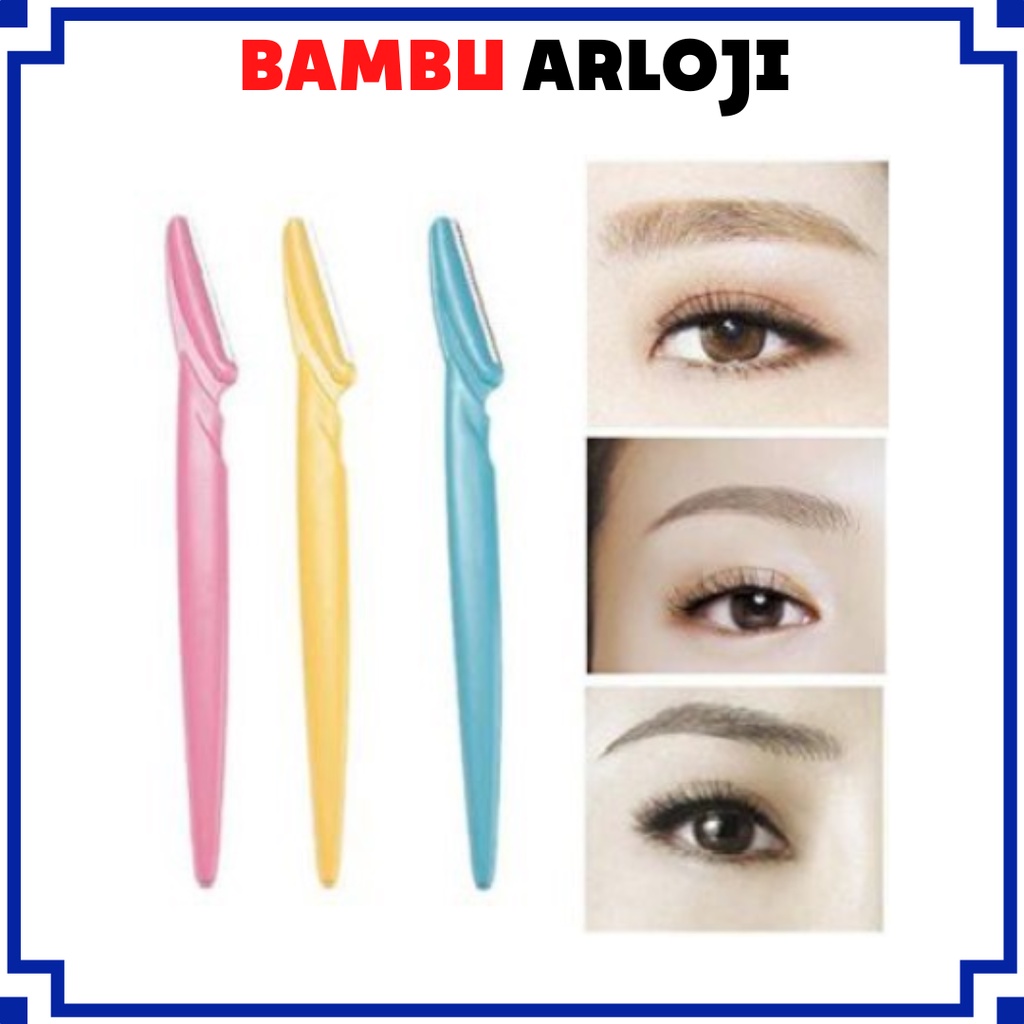 Jual BAJ Alat cukur Pencukur Alis Pisau Alis Satuan Eyebrow Razor ...
