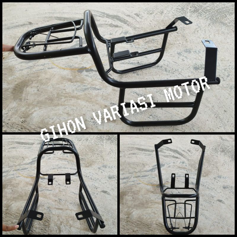 Jual BEHEL BRACKET BREKET BELAKANG YAMAHA XSR BAGASI RAK TAS BACK RACK ...