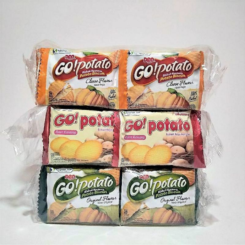 Jual go potato renteng isi 10bks | Shopee Indonesia