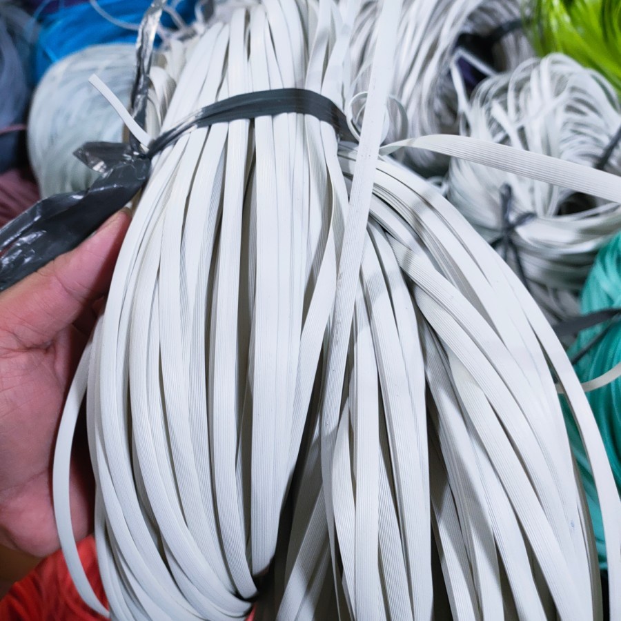 Jual tali rotan plastik tali rotan sintetic anyaman per 100 meter ...