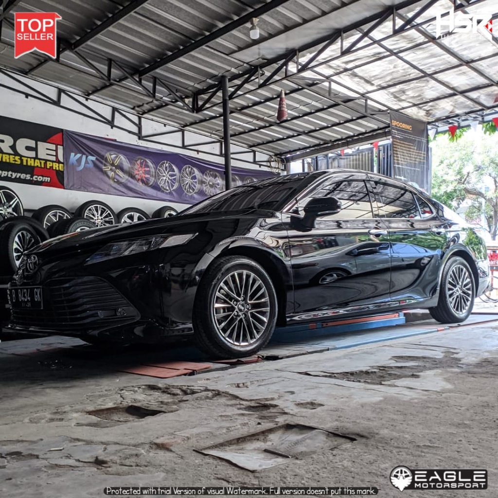 Jual VELG MOBIL R18 RING 18 VELG MOBIL CAMRY HSR WHEEL LONDON HYPER BLACK | Shopee Indonesia
