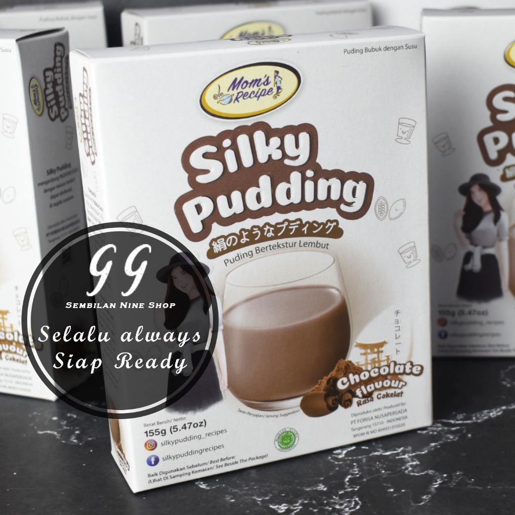 Jual SILKY PUDDING CHOCOLATE Moms Recipe Mom's Puding Lembut 155 Gram Cokelat Coklat | Shopee ...