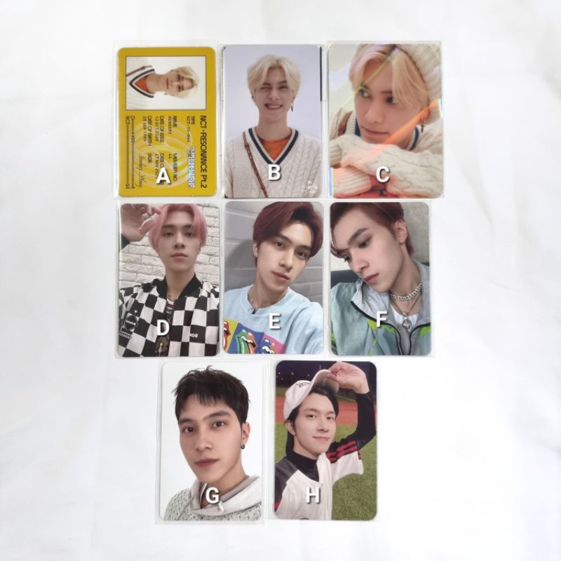 Jual PC NCT Wayv Hendery Resonance Kihno Sanrio Universe Mumo Baseball ...