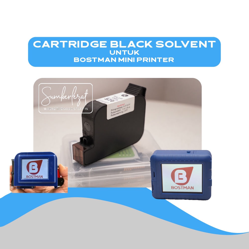Jual Tinta Cartridge Bostman Mini Printer Handheld Expired Date ...