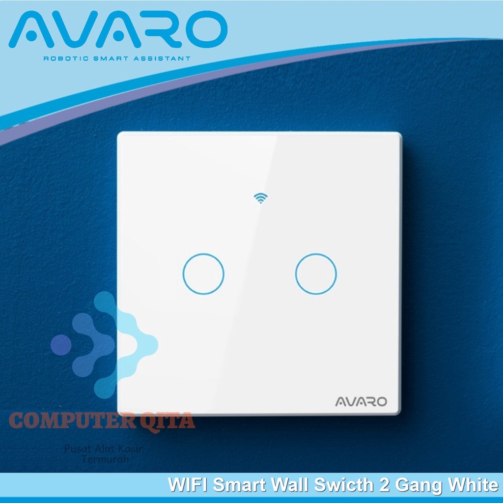 Jual AVARO Smart Switch Wifi 2 Gang Saklar Listrik Smart Home - Alat ...