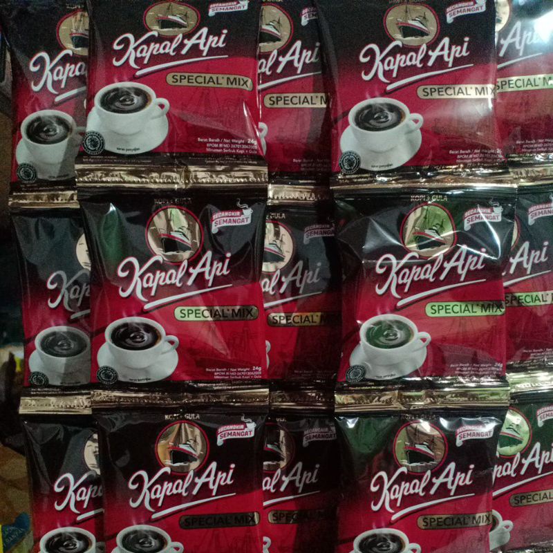 Jual kopi kapal api mix renceng isi 10pc | Shopee Indonesia