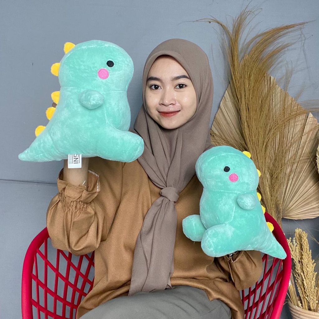 Jual Boneka Lucu DINOSAURUS lembut dan halus Gemoy Hadiah Ultah/Boneka ...
