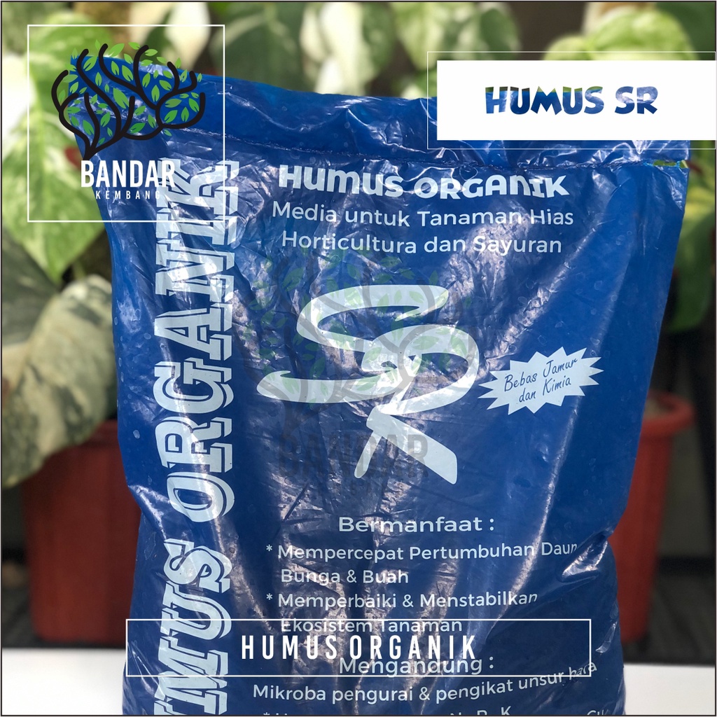 Jual Pupuk Media Tanam Organik Humus Organik SR Kemasan Satu Plastik ...