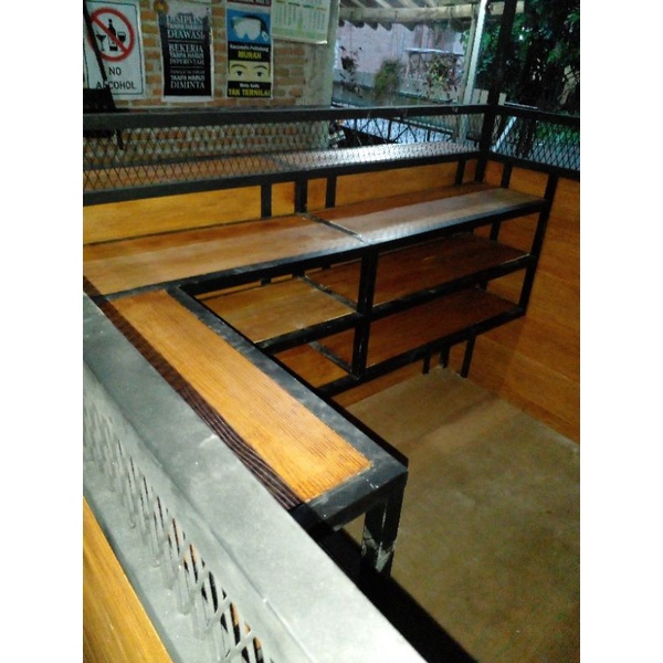 Jual Box kontener jualan,bahan rangka besi holow galvanis anti karat ...