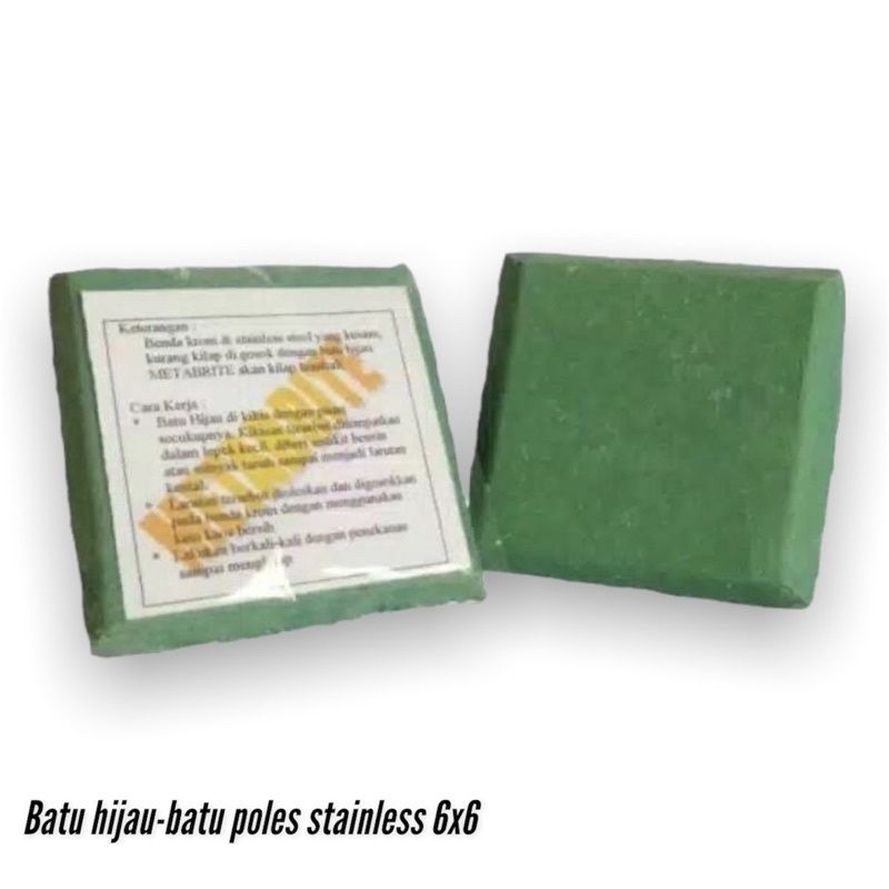 Jual Batu hijau /watu ijo METABRITE minu / langsol sabun obat poles ...