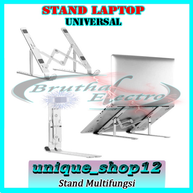 Jual Stan Laptop Macbook Notebook Dudukan Lipat Adjustable Folding ...